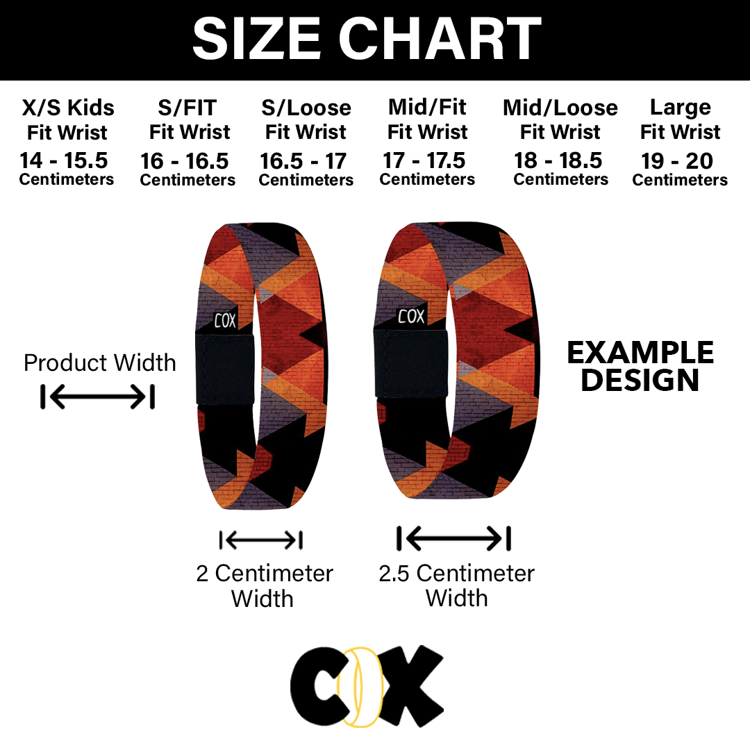 Wrist Size Measurement Guide – COX TPX